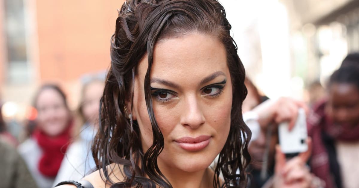 Ashley Graham Looks Like a Goddess in Golden Breastplate on IG - Sports ...