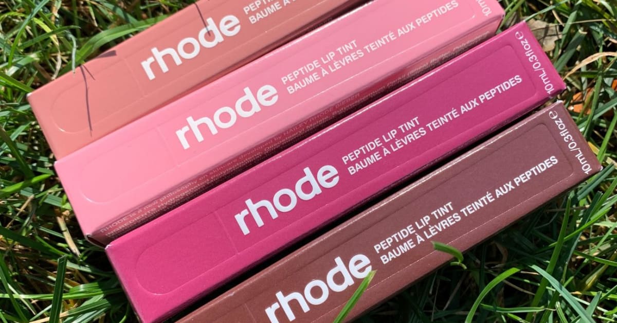 I Tested All 4 of Rhode’s Peptide Lip Tints by Hailey Bieber - Sports ...