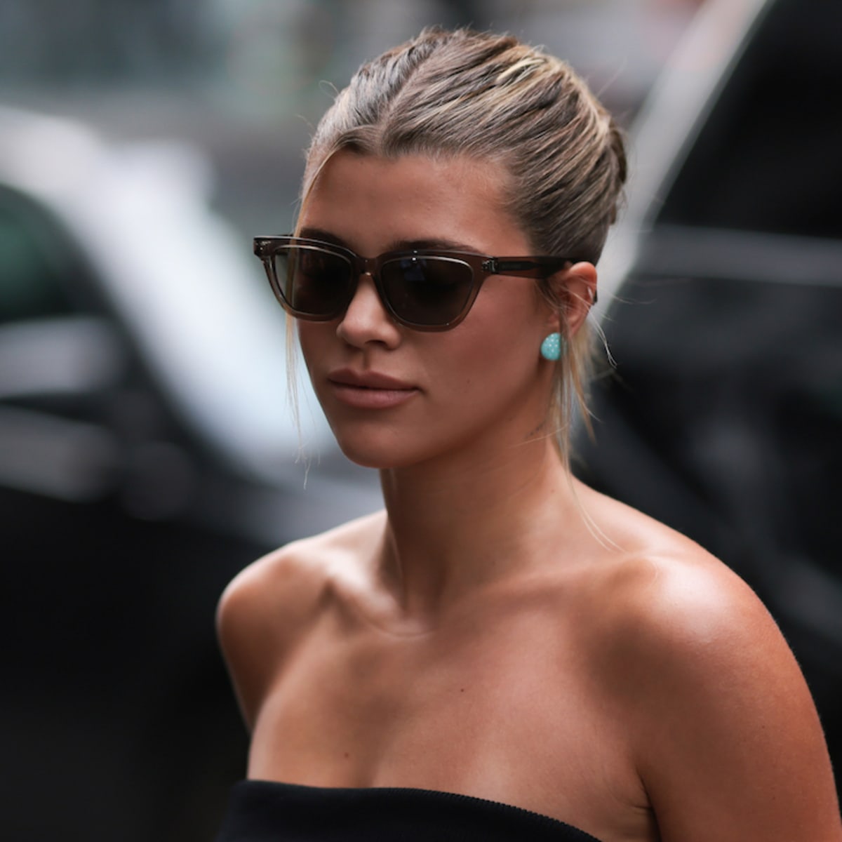 slicked back bun wig